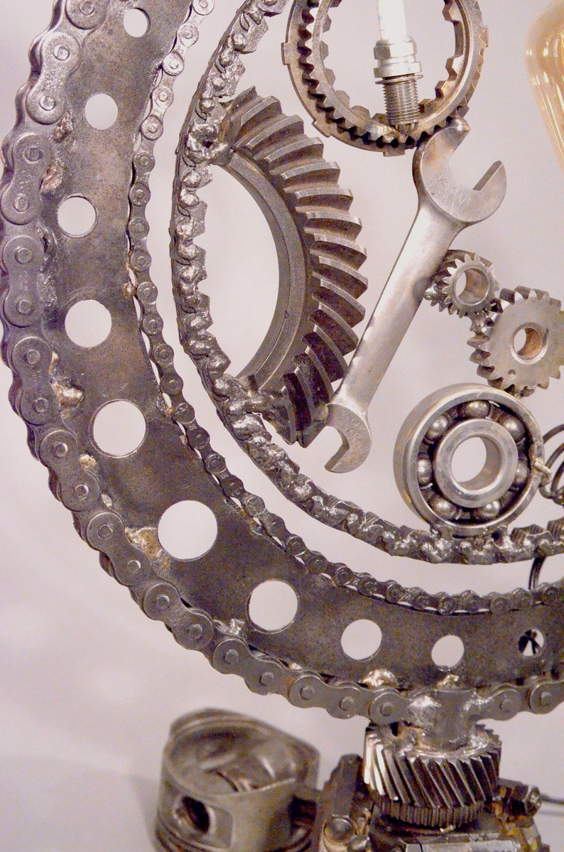 Mega Micrometer Gear Mashup - Explodes With Character. Motorcycle Chain ...