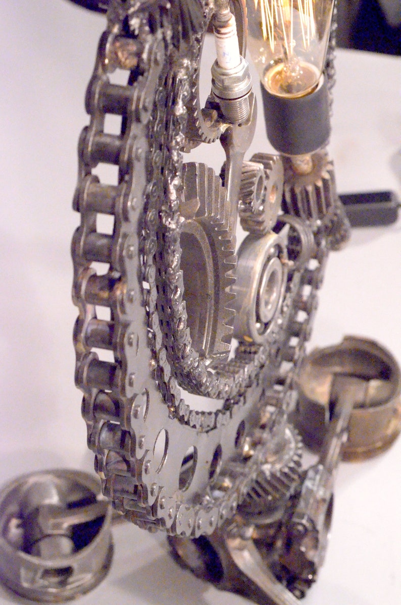 Mega Micrometer Gear Mashup - Explodes With Character. Motorcycle Chain ...