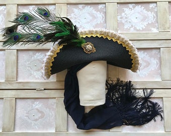 Pirate cavalier hat | Etsy