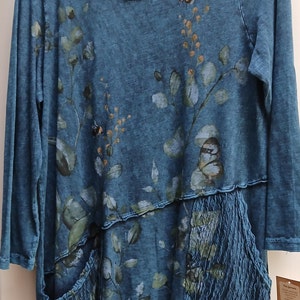 Jess and Jane's Sapphire Kelly Tunic/wave 100% Eco-friendly Mineral ...