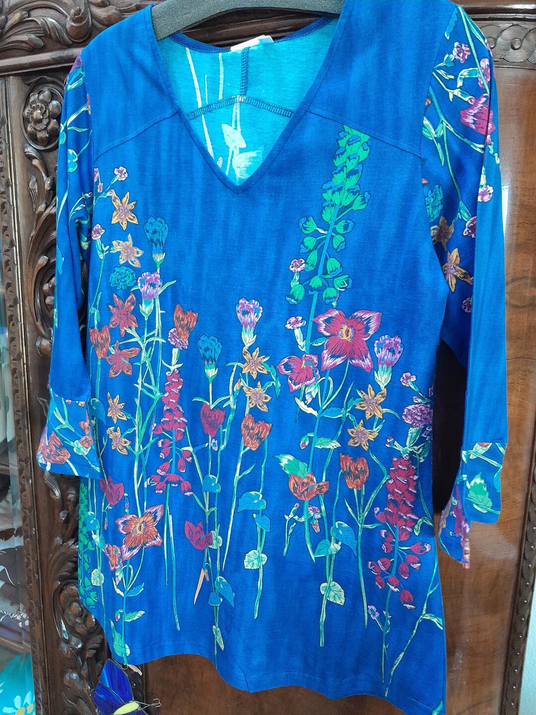 Stylish Embroidered V-neck Top Trendy Summer Tops for Women - Etsy