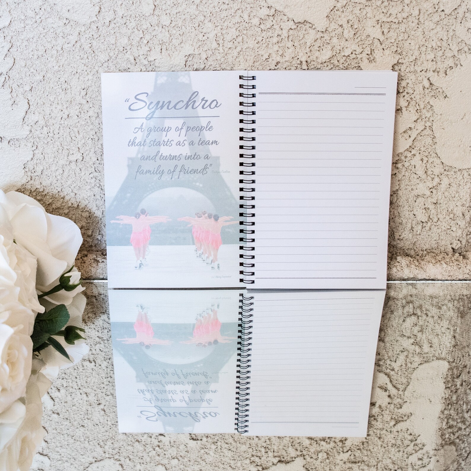 FIGURE SKATING NOTEBOOK Blank Journal for Ice Skaters Great Gift for ...