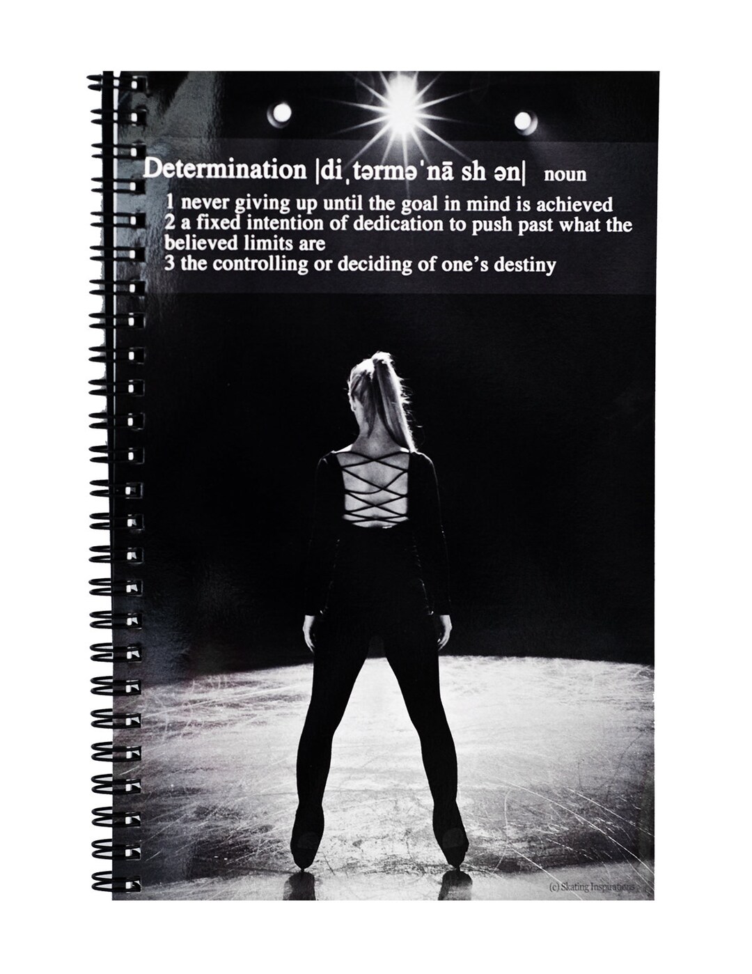 FIGURE SKATING NOTEBOOK Blank Journal for Ice Skaters Great Gift for ...