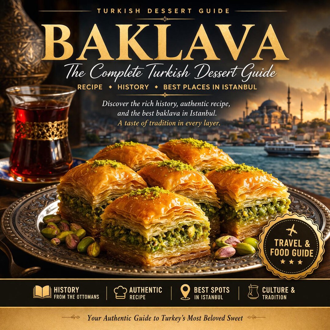 Authentic Baklava Recipe Guide | Turkish Dessert History, Istanbul Food ...