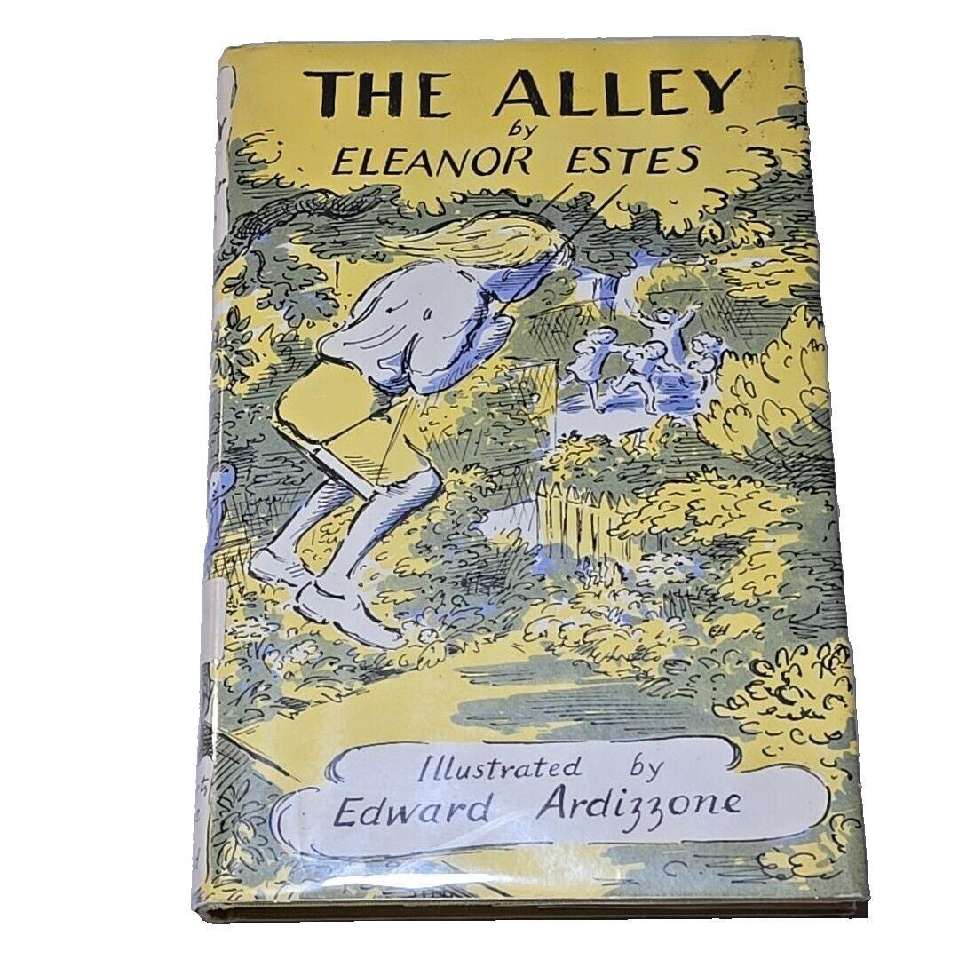 The Alley by Eleanor Estes First Edition Vintage 1964 Hardcover ...