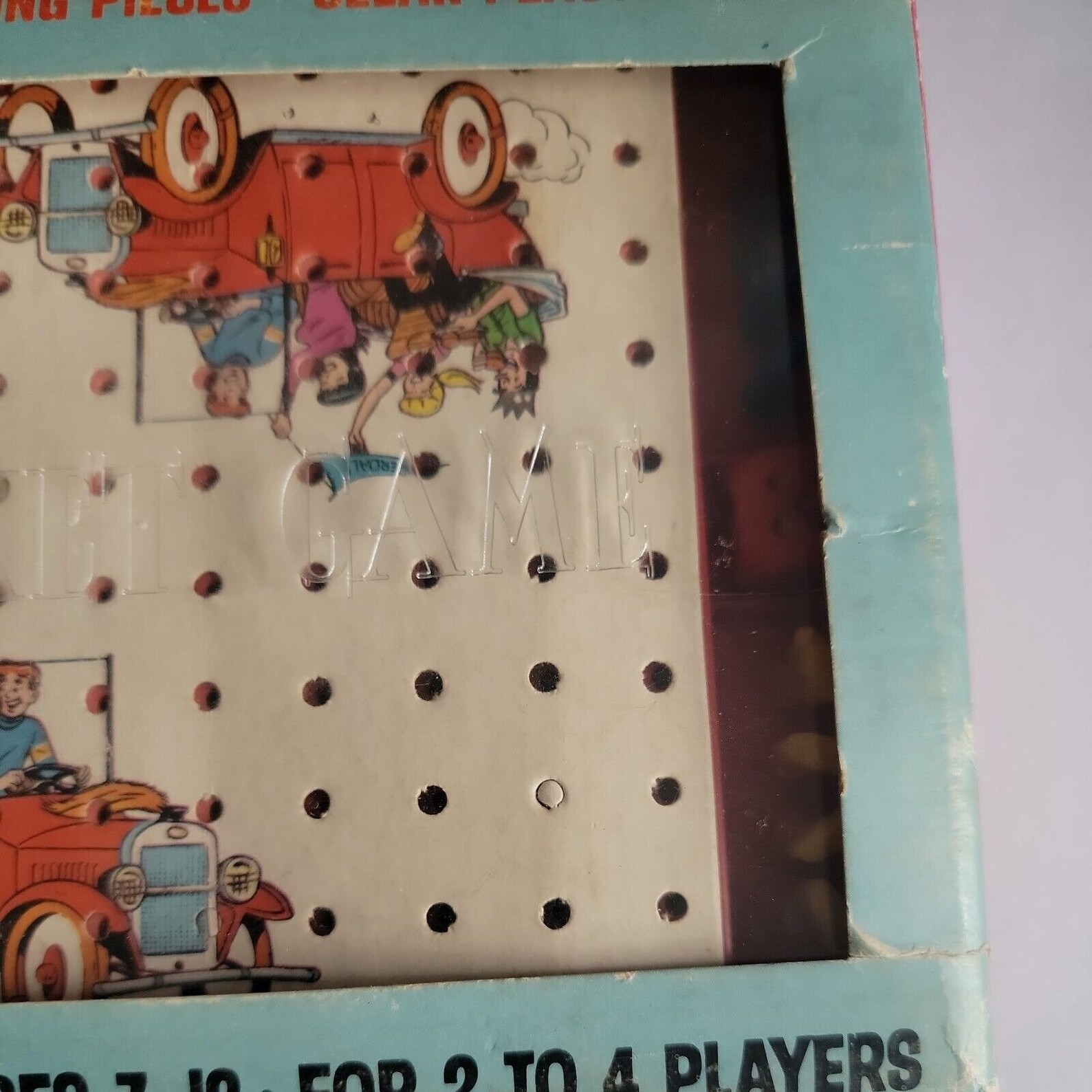 1968 Transogram Archie and His Friends Pocket Game Take A Long Plastic ...