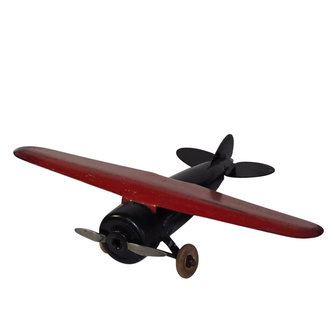 Vintage Wyandotte Toys All Metal Plane Pressed Steel Toy Airplane 1930s ...