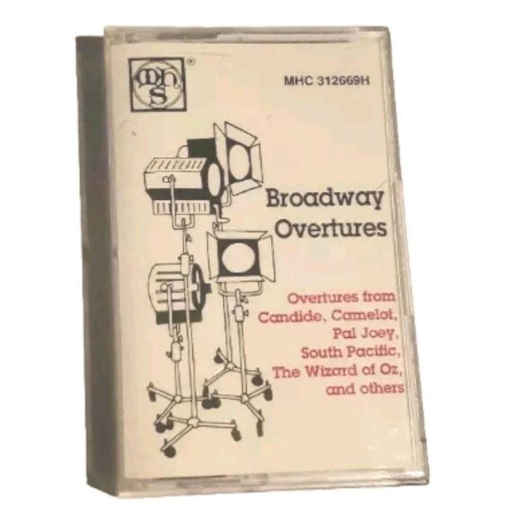 Broadway Overtures Audio Cassette Tape Musical Heritage Society 312669H ...