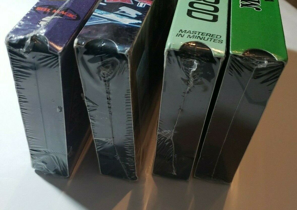 Magic Trick VHS Video Tapes Lot of 4 New Sealed Magician Coin Hot Rod ...