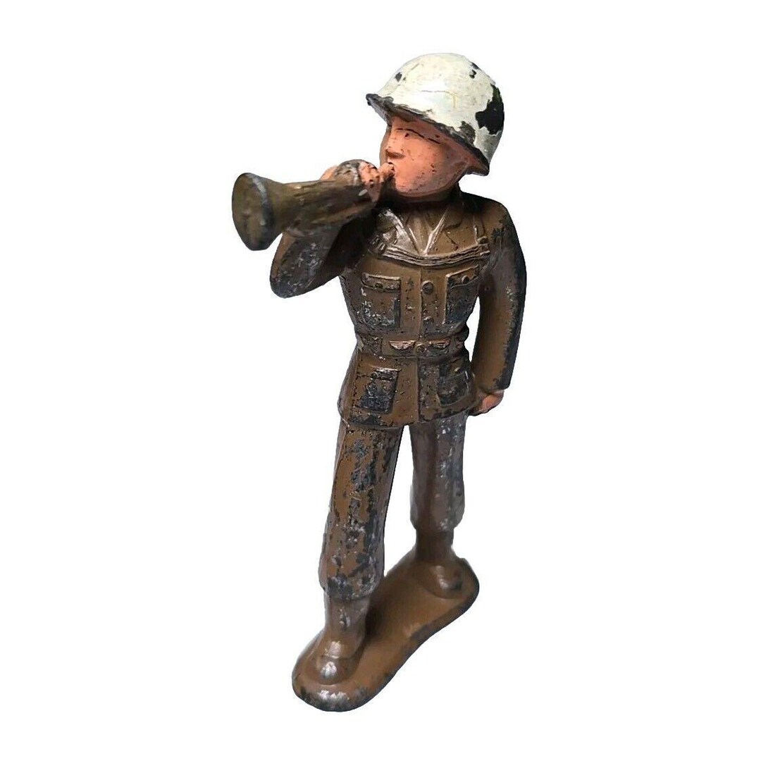 B215a Barclay Toy Soldier Bugler With Buttons Bugle Dimestore Antique ...