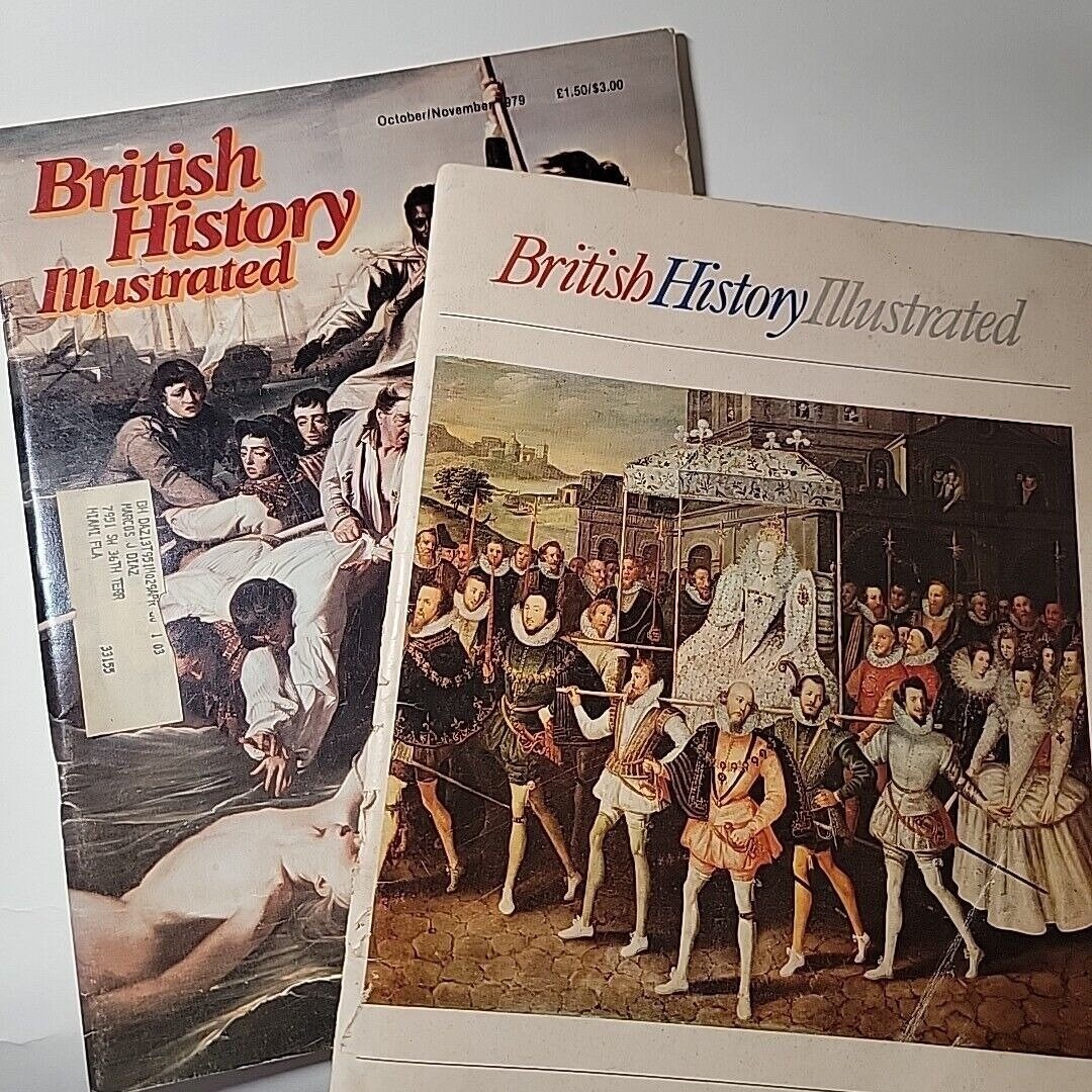 Vintage British History Illustrated Magazine August 1974 October ...