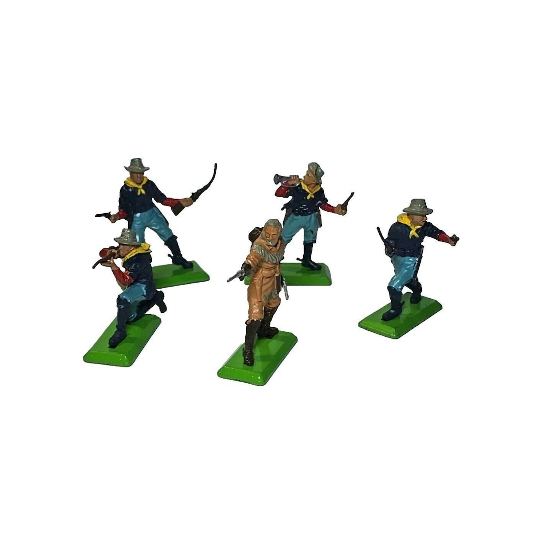 Britains Deetail Toy Soldier 7th Cavalry General Custer 7490 England - Etsy