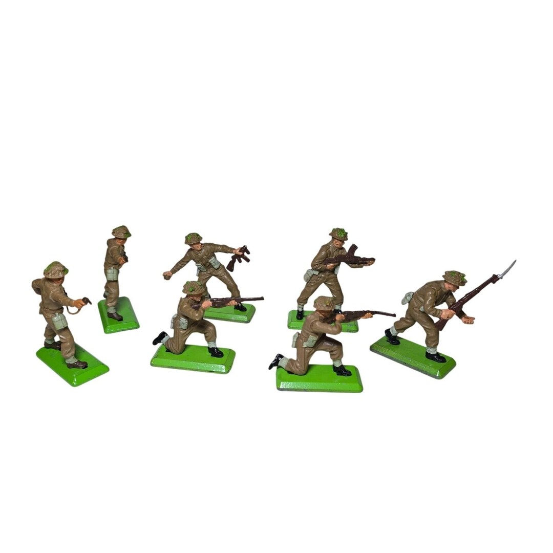 Britains Deetail British Military WWII Army Infantry Toy Soldiers 1971 ...