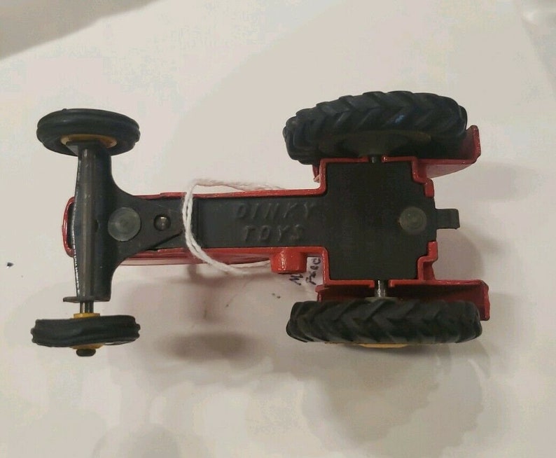 Dinky Toys 300 Massey Ferguson Tractor Meccano Ltd Made in England Red ...
