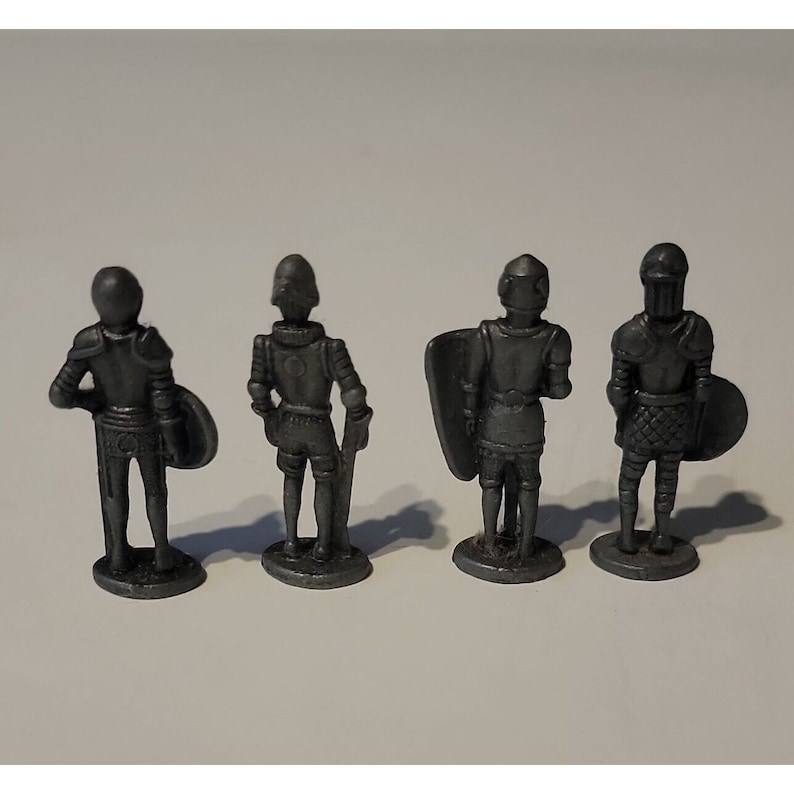 Knights Toy Soldiers 40mm Military Miniatures Metal Lead Figures - Etsy