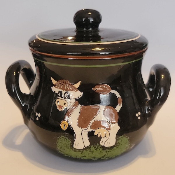 Cow Sugar Bowl - Etsy