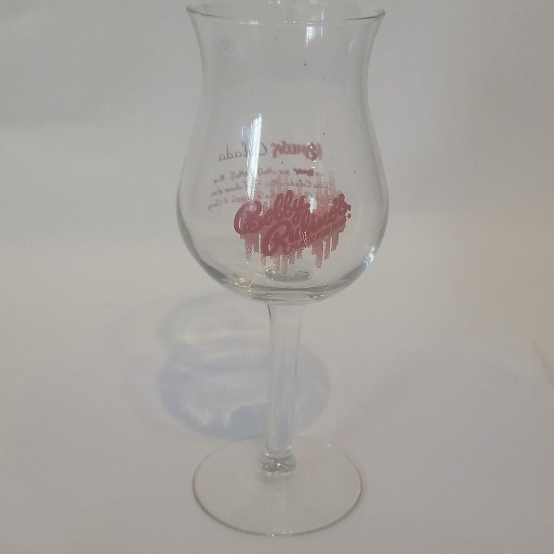 Vintage Bobby Rubino's Kahlua Colada Cocktail Glass With Recipe Place ...