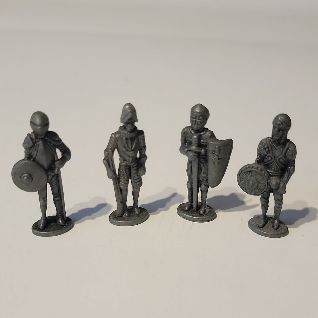 Knights Toy Soldiers 40mm Military Miniatures Metal Lead Figures - Etsy