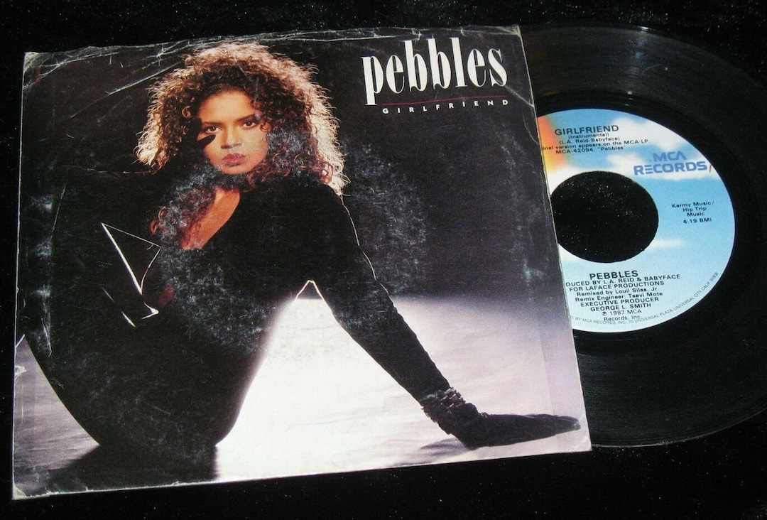 Pebbles Girlfriend Vinyl Single 45 RPM 7" Single Record MCA 53185 - Etsy