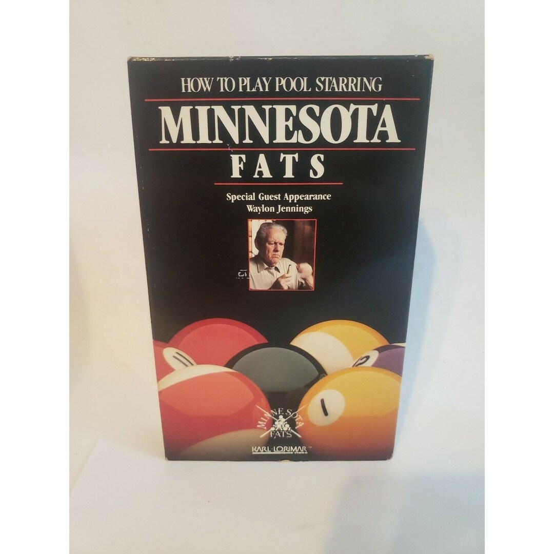 How to Play Pool Starring Minnesota Fats Waylon Jennings Beta Betamax ...