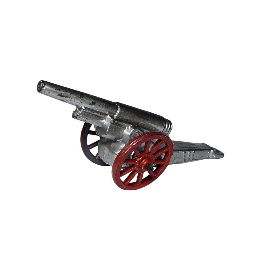 Manoil Toys Cannon With Upturned Barrell Toy Soldier Artillery 69 MC69 ...