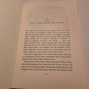 The Alley by Eleanor Estes First Edition Vintage 1964 Hardcover ...
