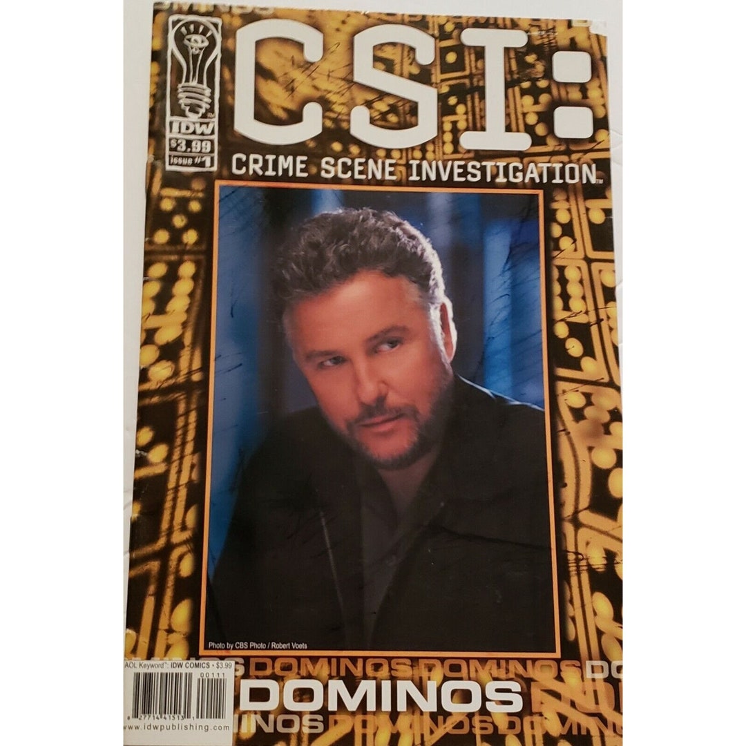 CSI Comic Book Dominos Edition 1 2004 - Etsy