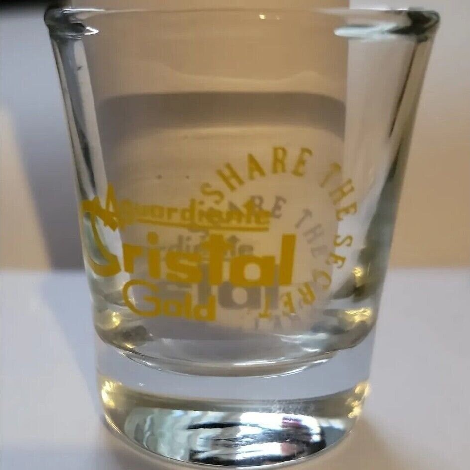 Aguardiente Cristal Gold Shot Glasses Glass Shot Glass Colombia Sugar ...