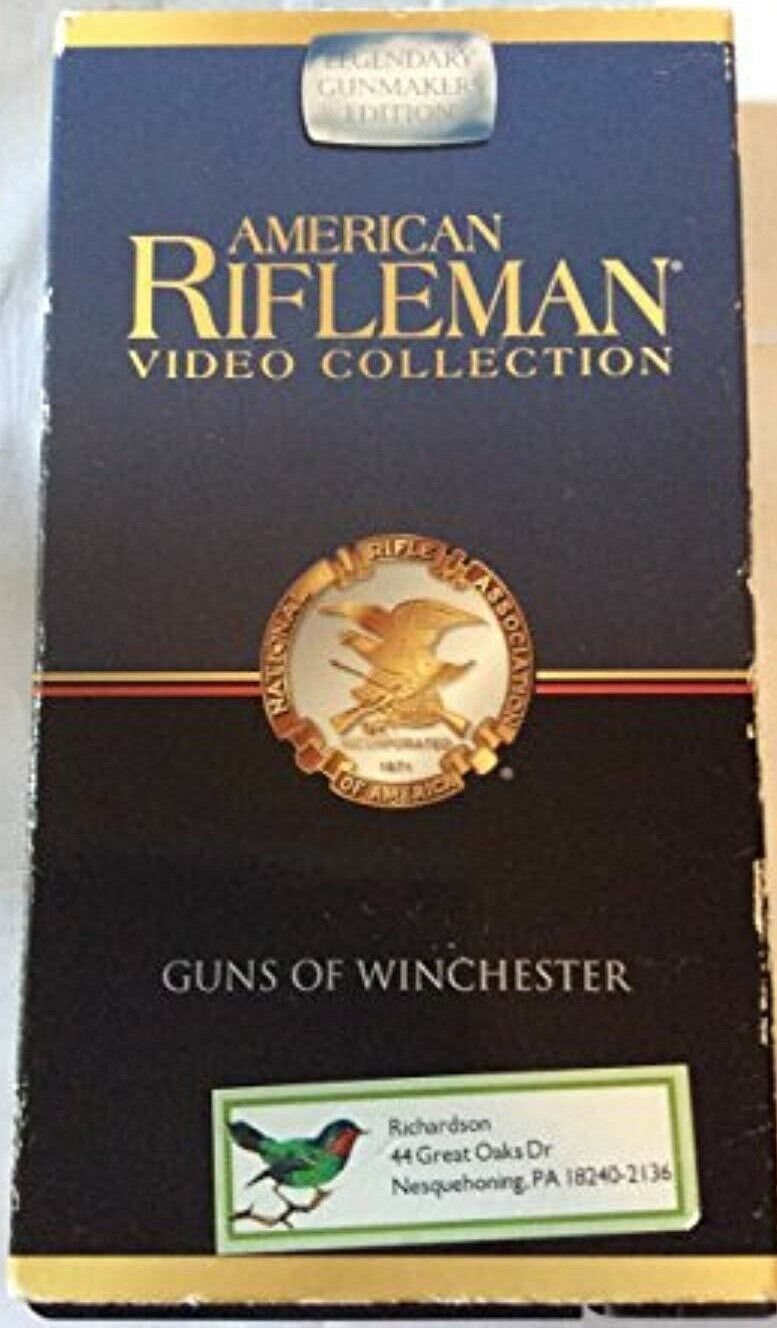 Tales of the Gun Guns of Winchester VHS Video Tape NRA American ...