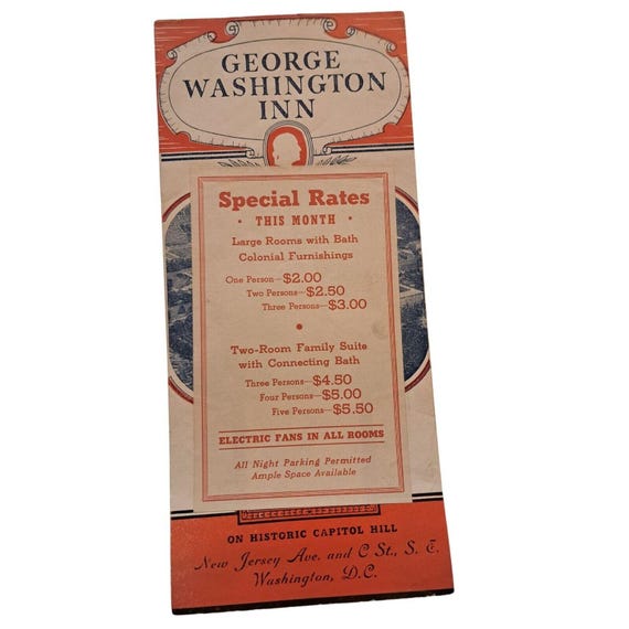 Brochure About George Washington