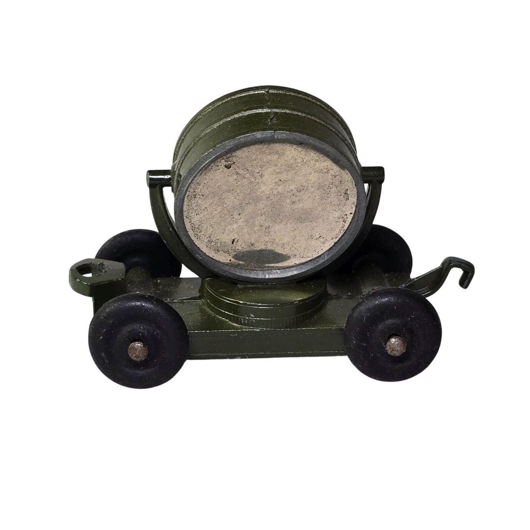 Vintage Tootsietoy Searchlight Trailer Diecast Army Green USA Postwar ...