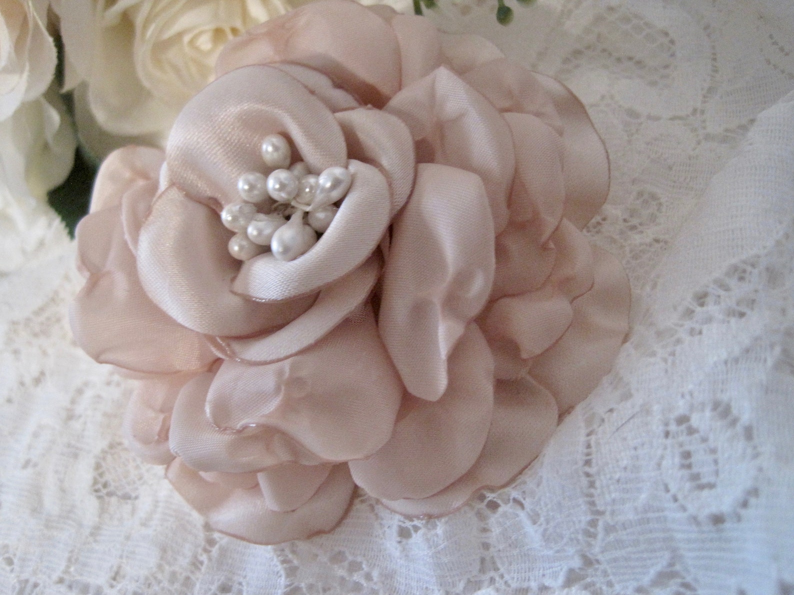 Hair Clips Flower Clips Brides Hair Clips Wedding Clips - Etsy