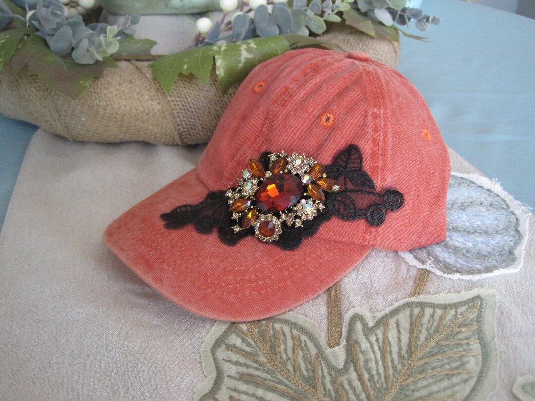 Trucker Baseball Rust Cap Pigment Dyed Baseball Trucker Hat With ...