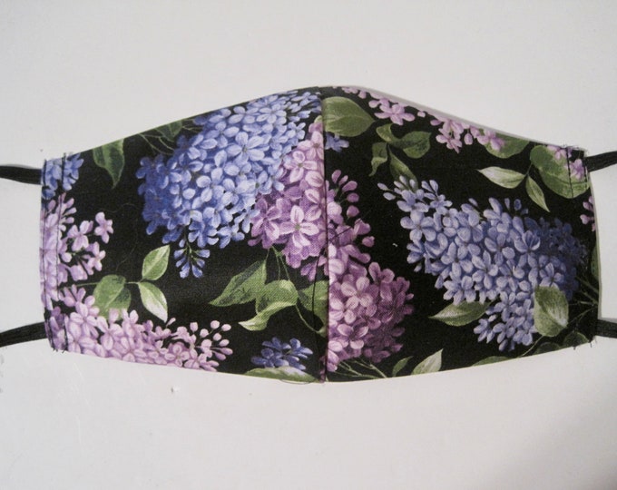 Triple Layered Mask Fashion Mask Reversible Mask Purple Mask - Etsy