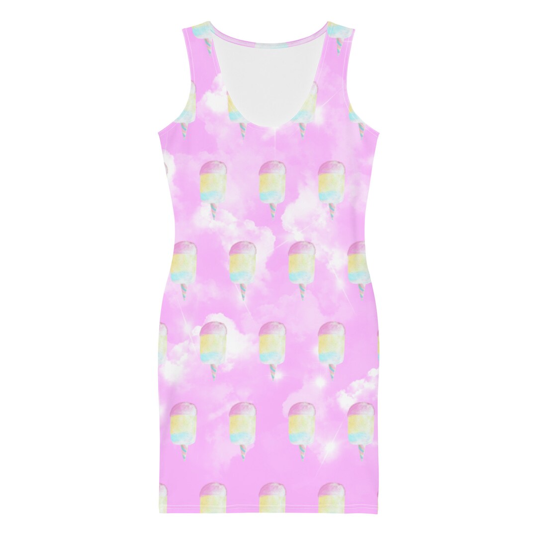 Cotton Candy Pink Dress - Etsy