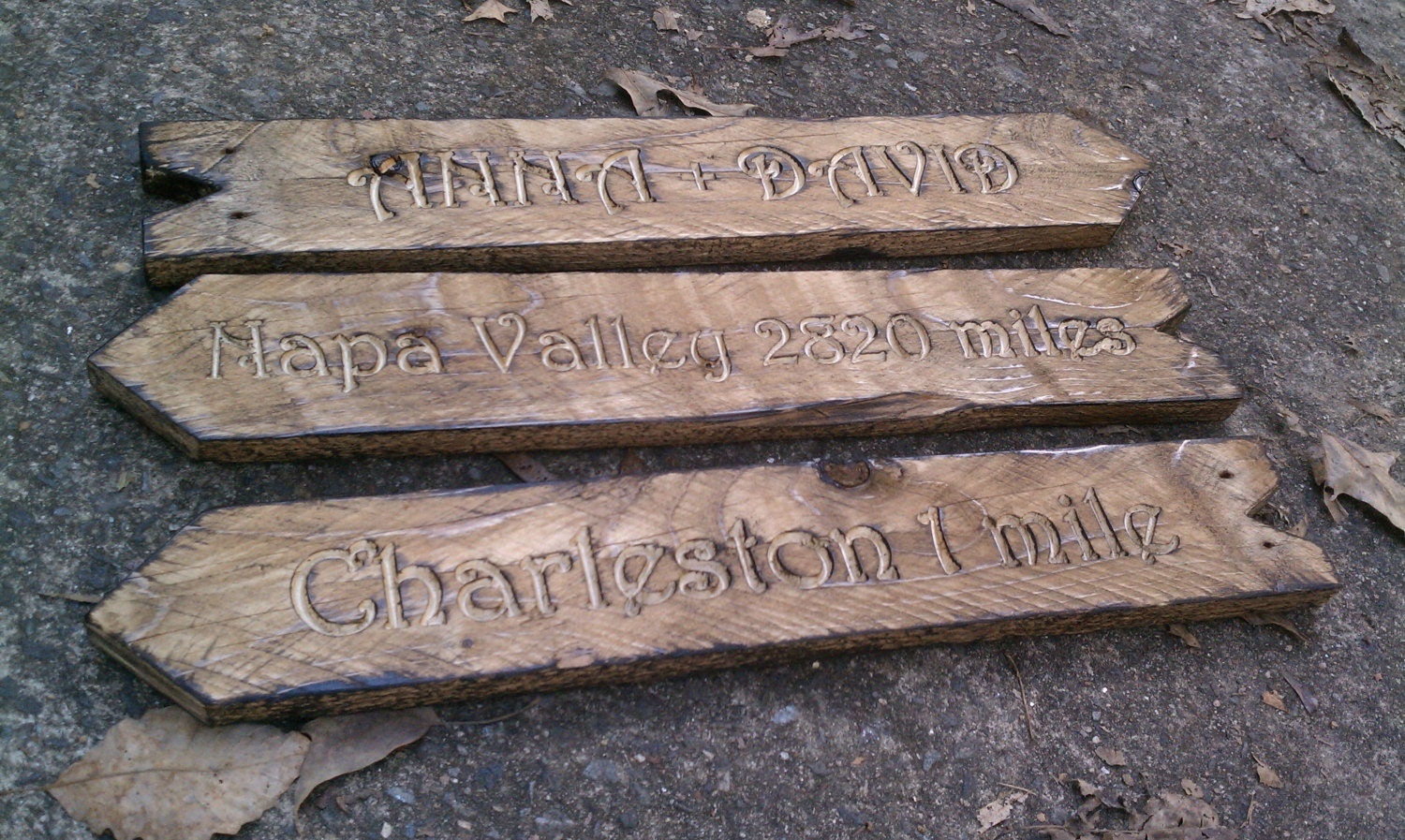 Rustic Wooden Arrow Sign / Custom - Etsy