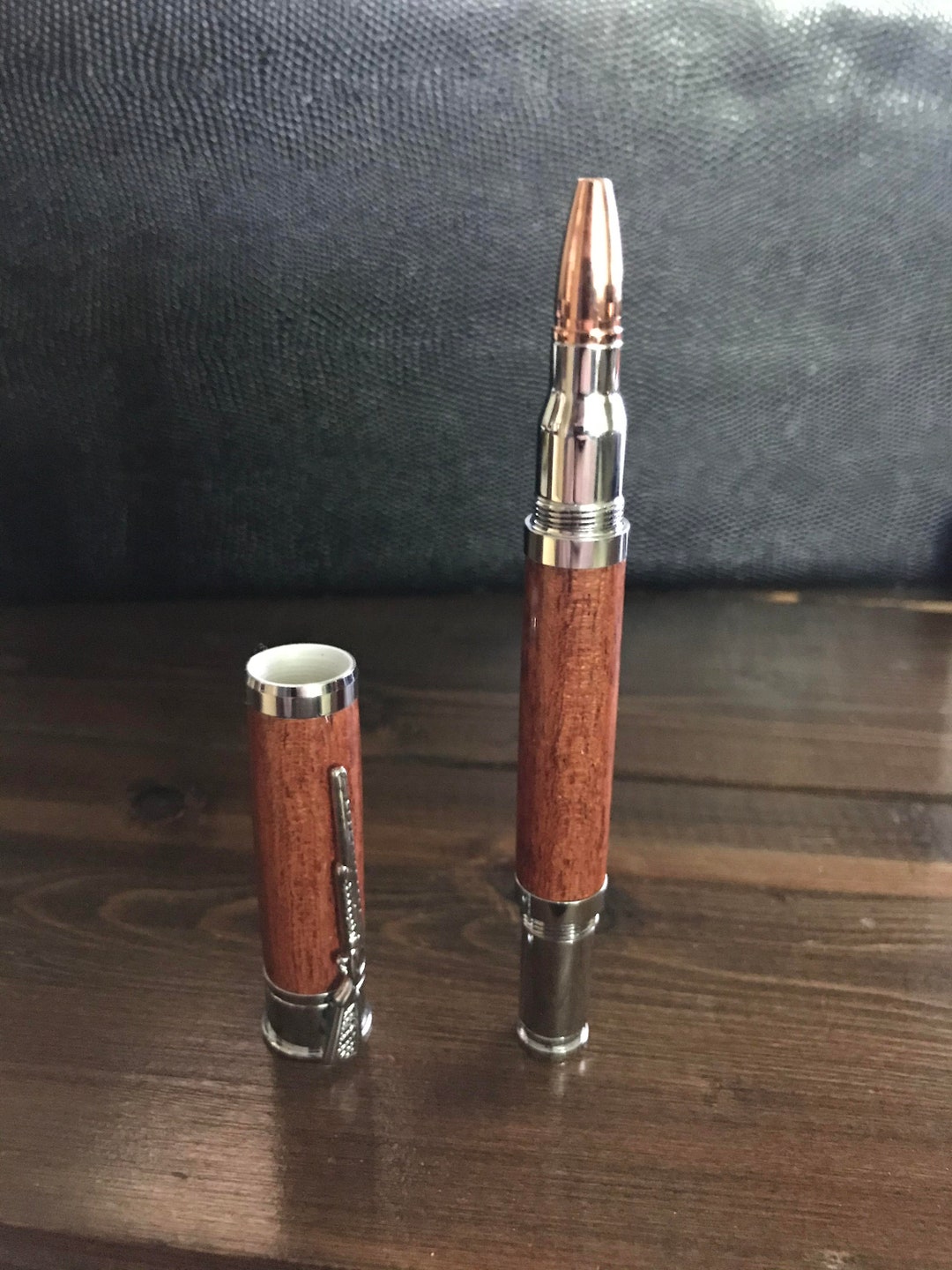 Over and Under Shot Gun Pen (bubinga) - Etsy