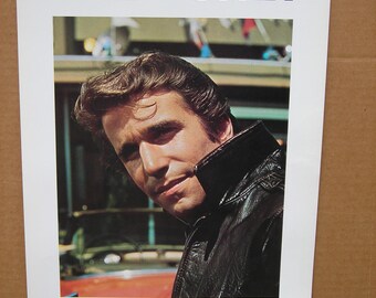Vintage 1970's The Fonz Movie Poster Happy Days Fonzie | Etsy