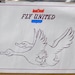 Vintage 1970's Fly United Hippie Poster Airline Geese - Etsy