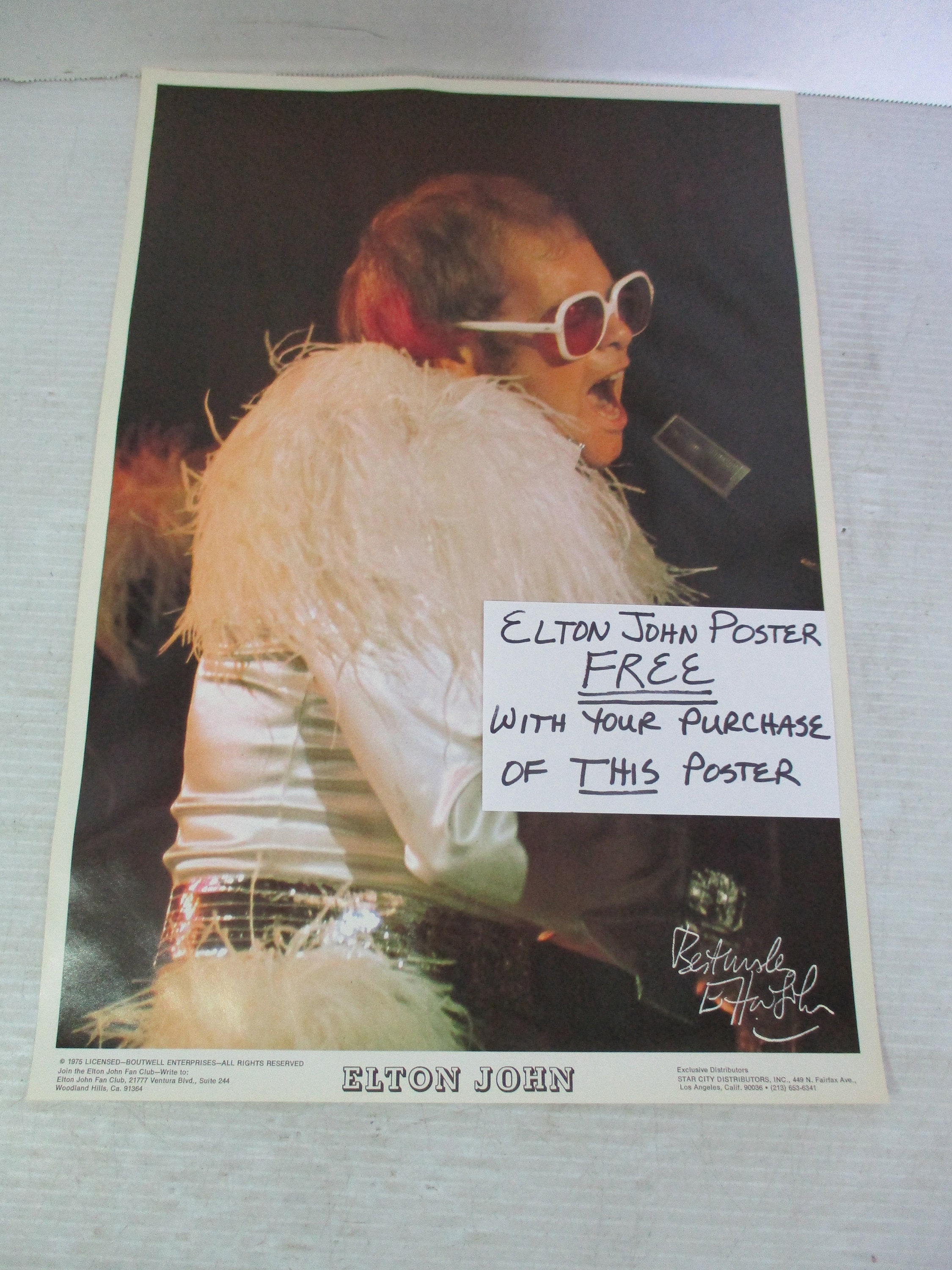 Vintage 1970's Fly United Hippie Poster Airline Geese | Etsy