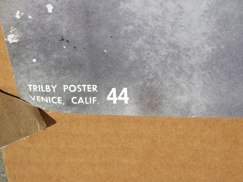 Vtg 60s B&W Trilby Oscar Julie Andrews Movie Poster NOS - Etsy