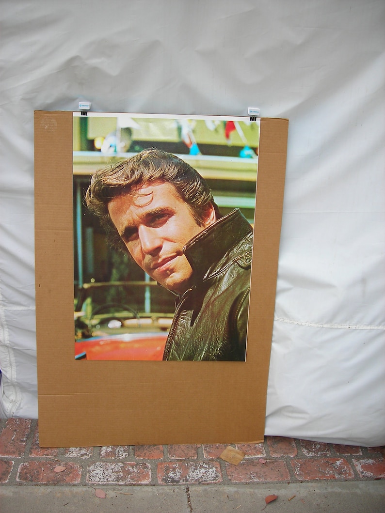 Vintage 1970's the Fonz Movie Poster Happy Days Fonzie - Etsy