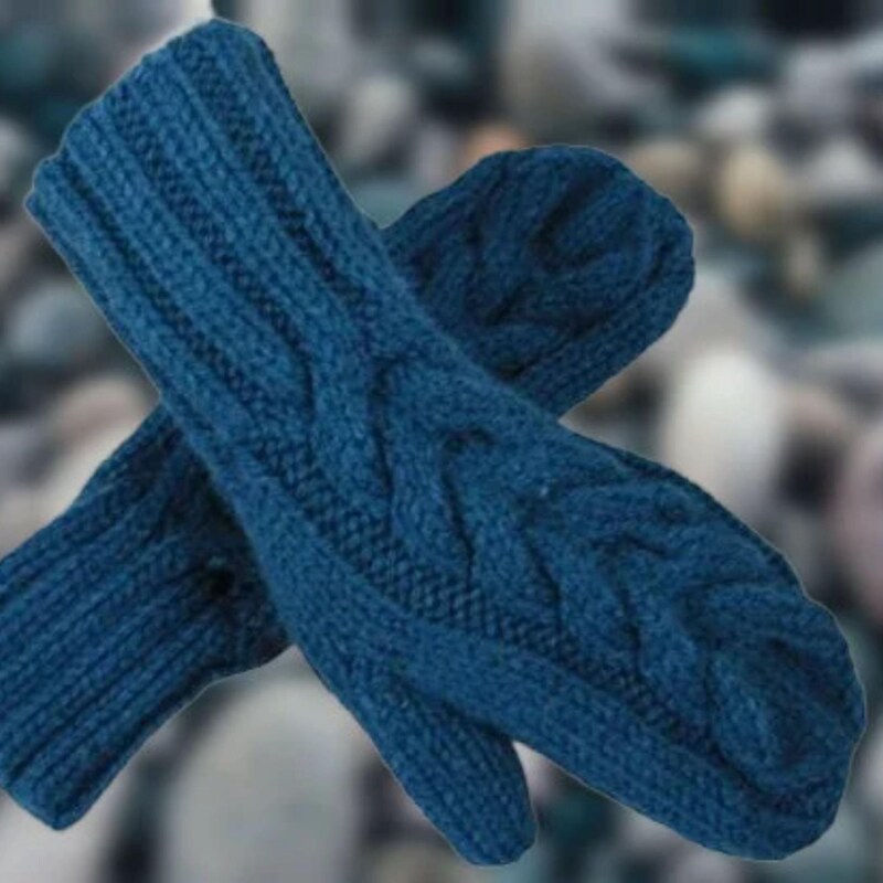 One Finger Crochet Mitten - Etsy