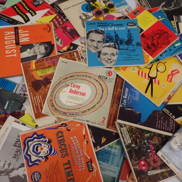 45 Picture Sleeves - Etsy