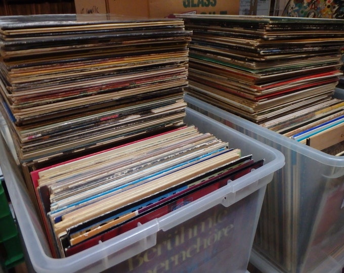 Nice Lot of (20) RANDOM Lp's Records 12" 33 RPM Vinyl Records for ...