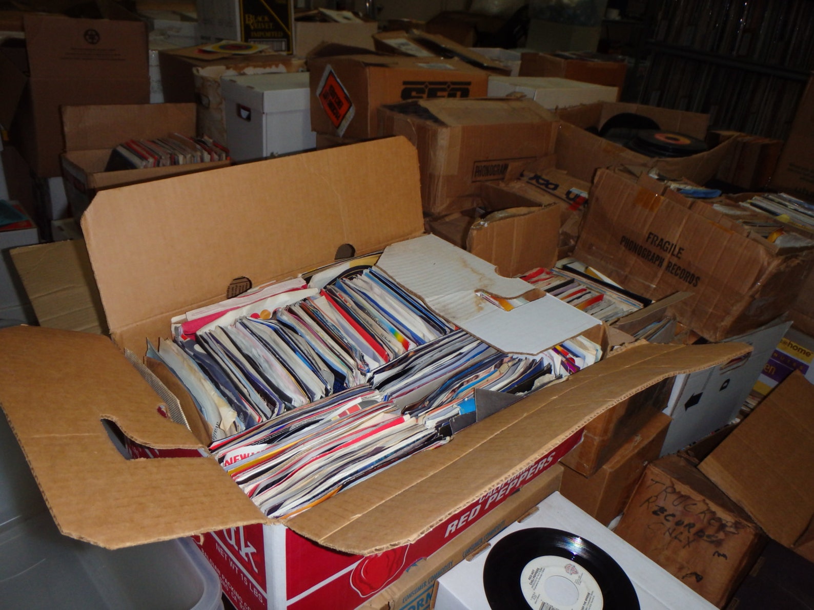 Nice Lot of (50) 45's Records Jukebox 7" 45 RPM Vinyl Records Juke Box ...