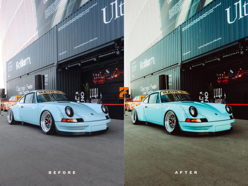 500 Car Photography Lightroom Presets Bundle | Automotive Presets ...