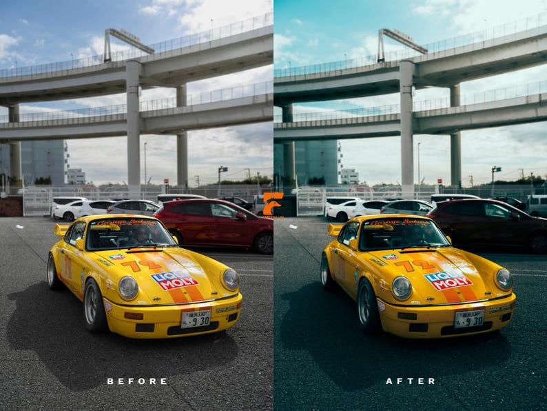 500 Car Photography Lightroom Presets Bundle | Automotive Presets ...