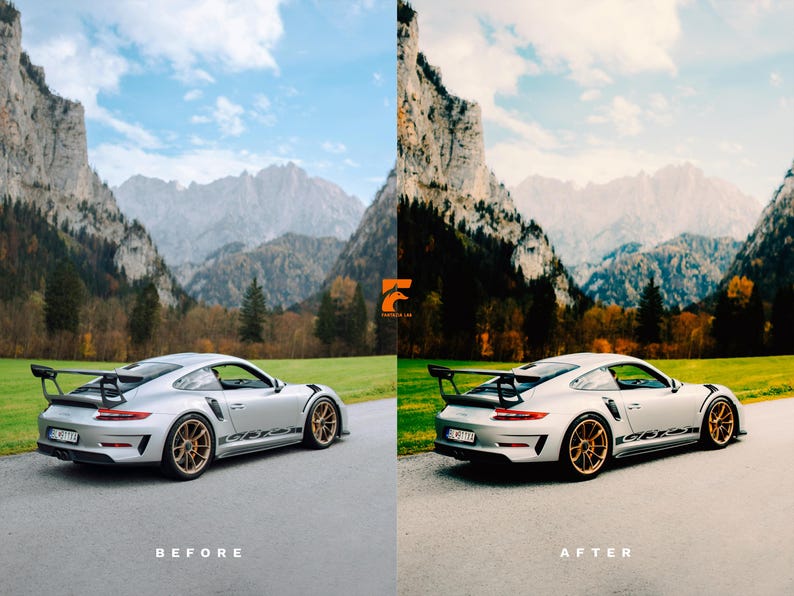 500 Car Photography Lightroom Presets Bundle | Automotive Presets ...