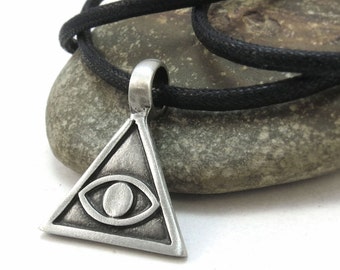 Illuminati Necklace - Etsy